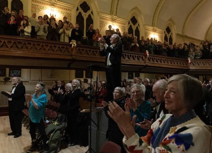 Syd Birrell takes his final bow with Peterborough Singers