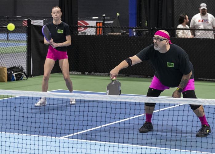 Smash Courts takes on radio hosts at pickleball showdown