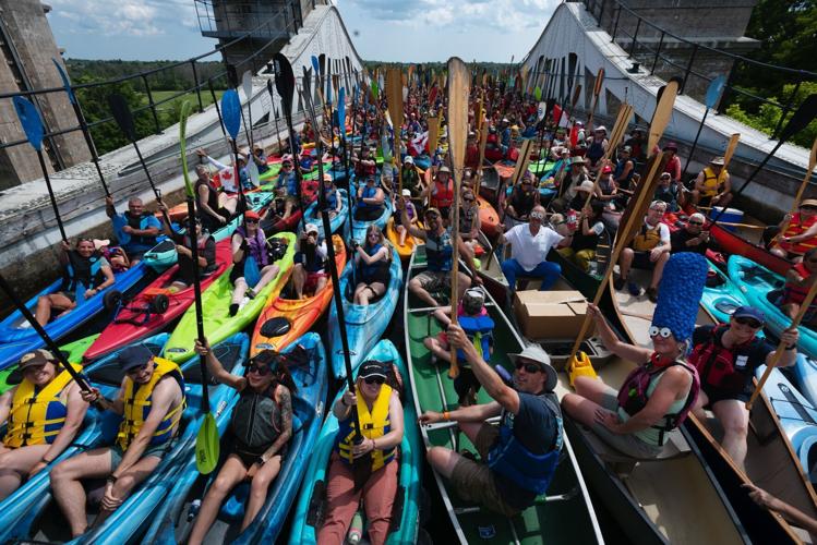 Parks Canada Lock & Paddle event at Peterborough Lift Lock