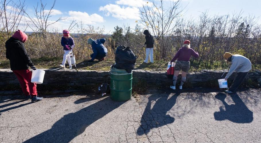 PHOTOS: Volunteers help clean up Ashburnham Park