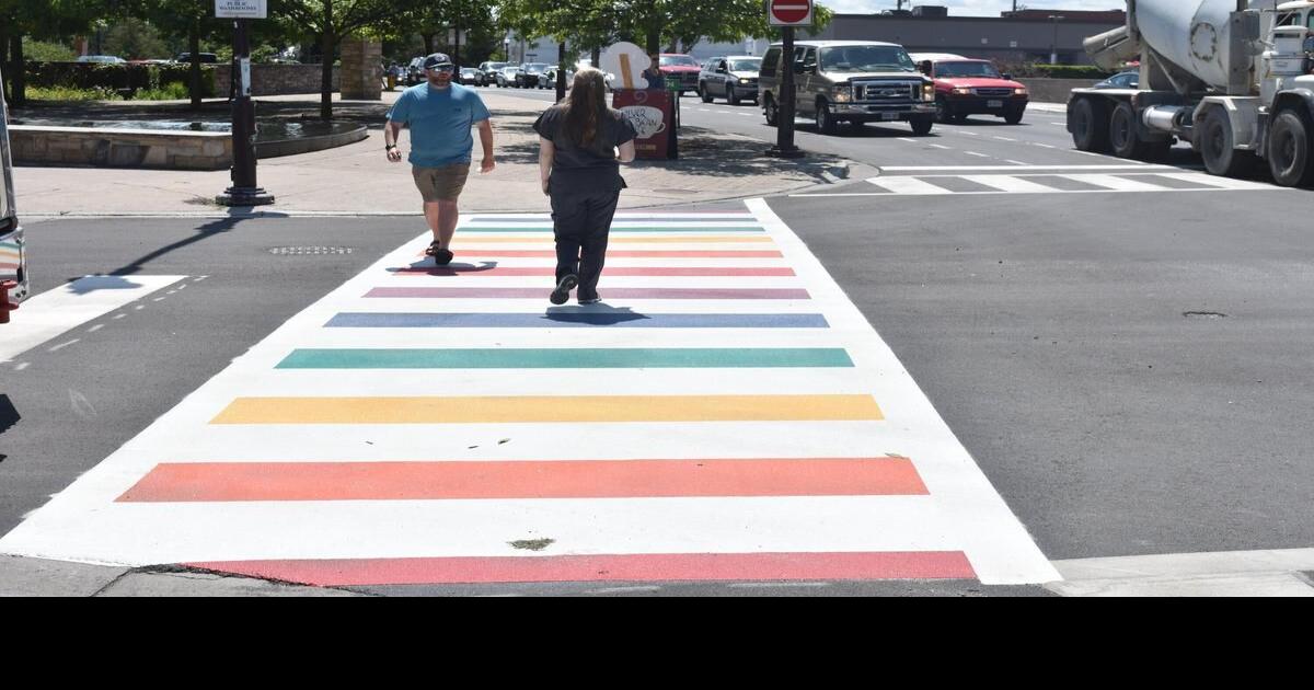 Pride-coloured, ‘all-inclusive’ crosswalks proposed in Peterborough ...