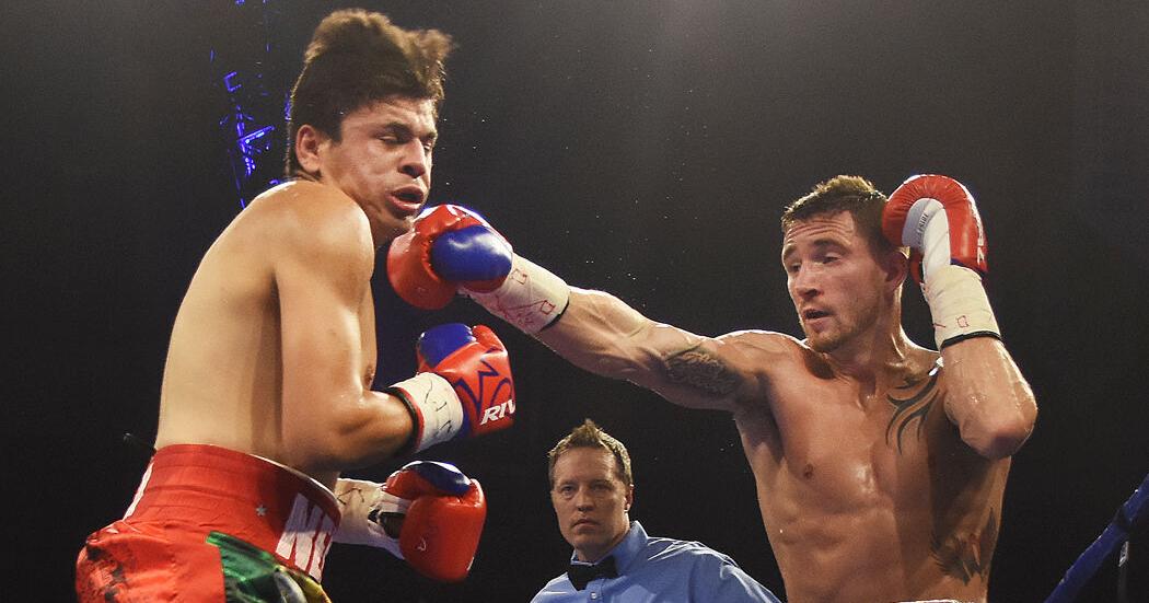 Cody Crowley slugs it out to win CPBC boxing championship in Peterborough