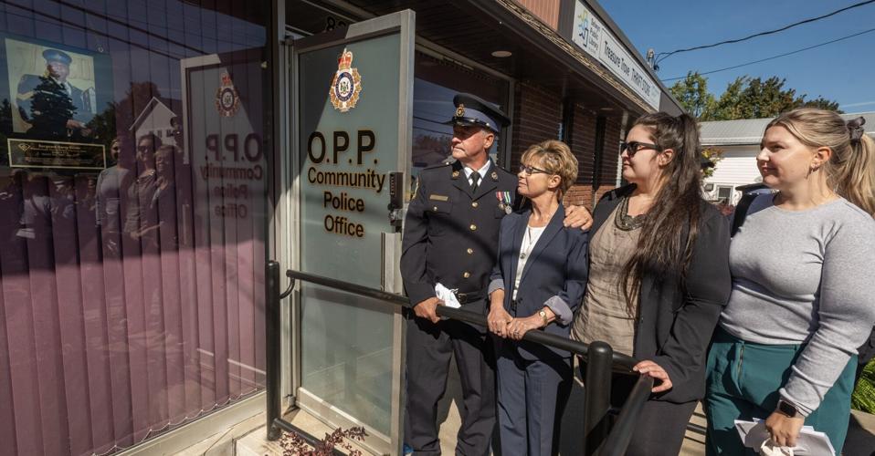 Bridgenorth OPP office dedicated to Sgt. Gerry Smith