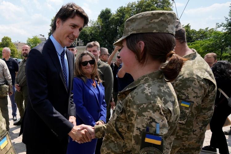 Ukraine’s fight for ‘the future of us all,’ Trudeau says on surprise ...