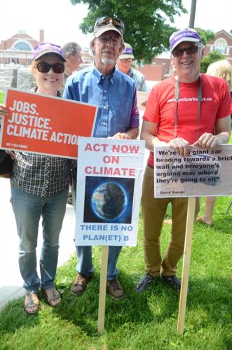 Action for Climate Justice rally draws crowd in Peterborough