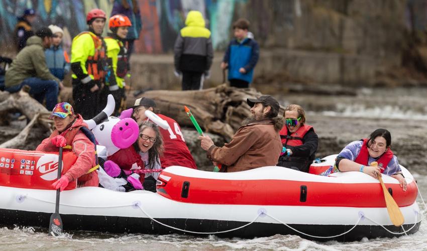 Floatin’ for fun in Port Hope