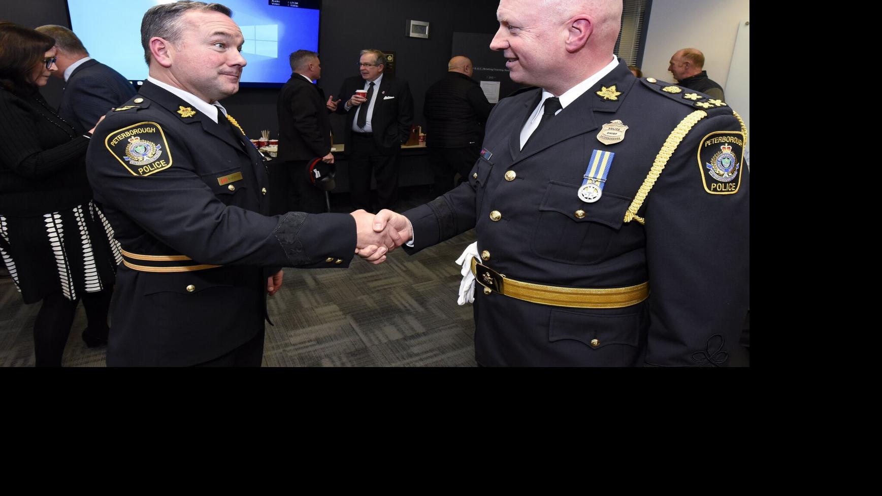 New Peterborough Deputy Police Chief Jamie Hartnett sworn in