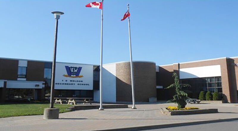 Police catch person who allegedly wrote threat of violence on IE Weldon ...