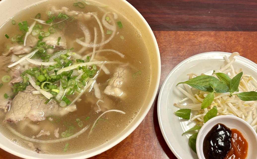 Saigon Wrap & Roll’s pho and fresh spring rolls await