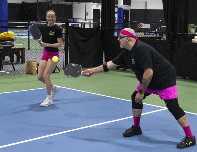 Smash Courts takes on radio hosts at pickleball showdown