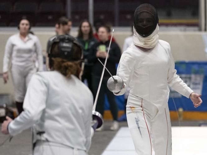 Top women fencers compete in university championships
