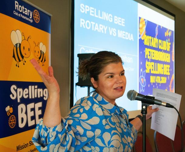 Rotarian wins Rotary Spelling Bee for Adults