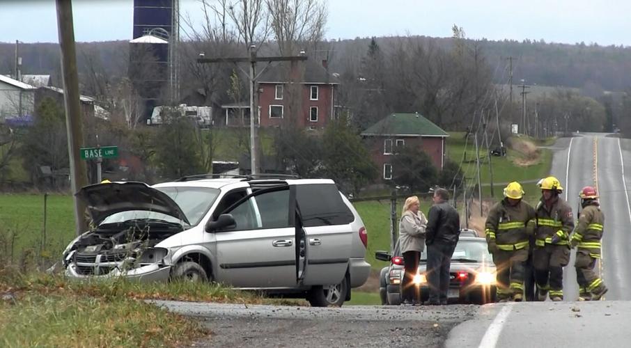 Van and car collide in Keene Road crash