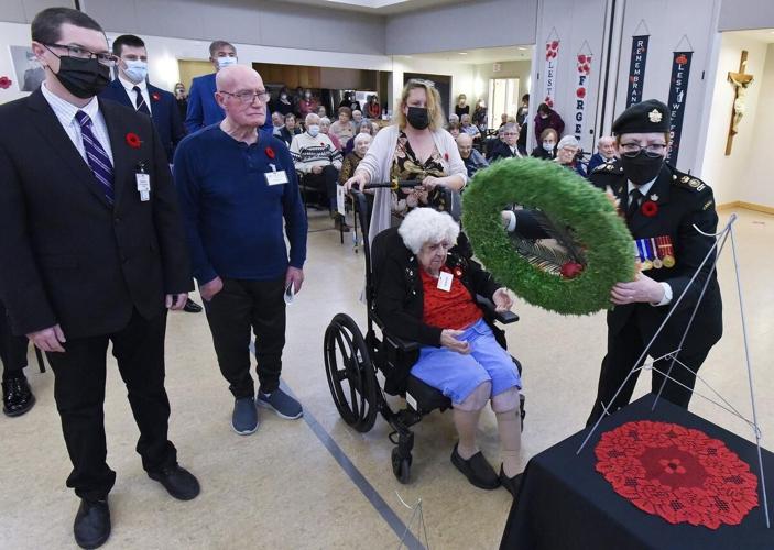 Remembrance Day program at St. Joseph’s at Fleming