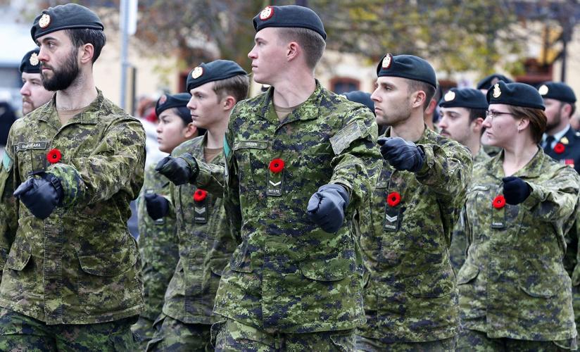Peterborough pays tribute on Remembrance Day
