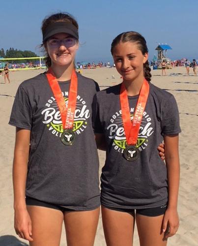 Lindsay duo wins gold at beach volleyball provincials