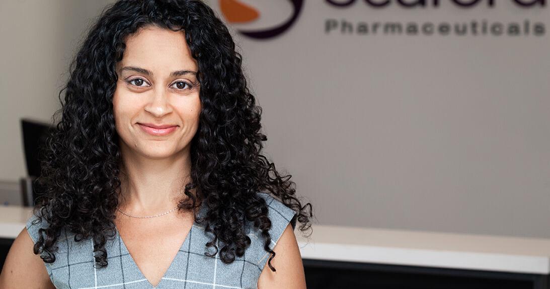 Seaford Pharmaceuticals president Tamara Seales following in her father ...