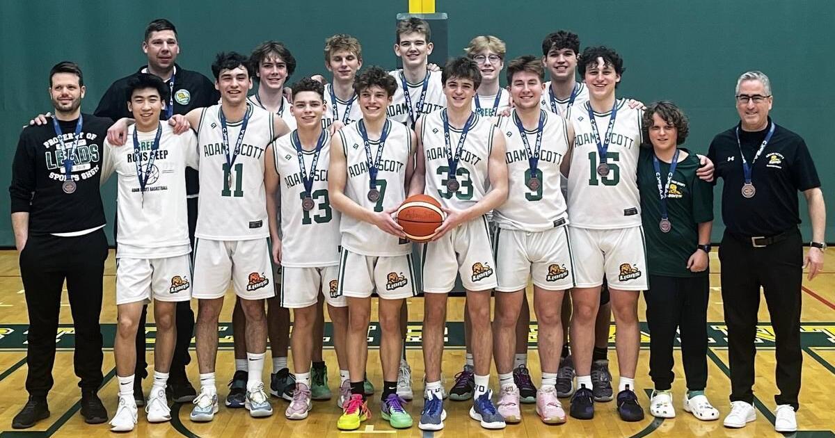 Adam Scott Lions win bronze at OFSAA AA boys basketball championships