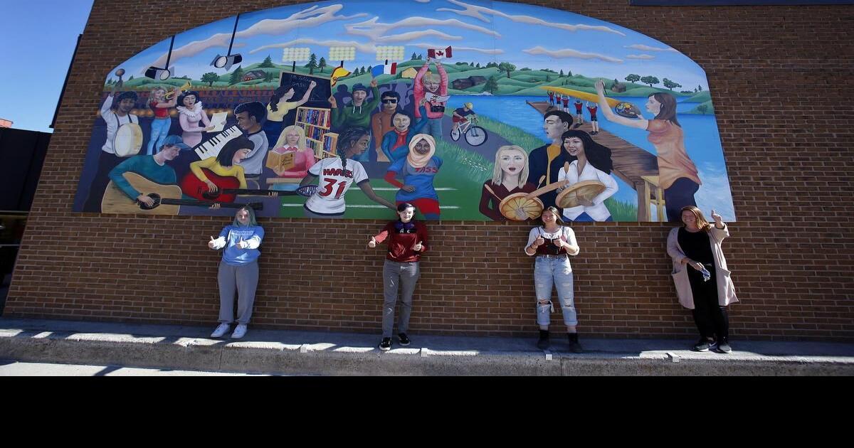 New mural at Thomas A. Stewart Secondary School in Peterborough depicts ...