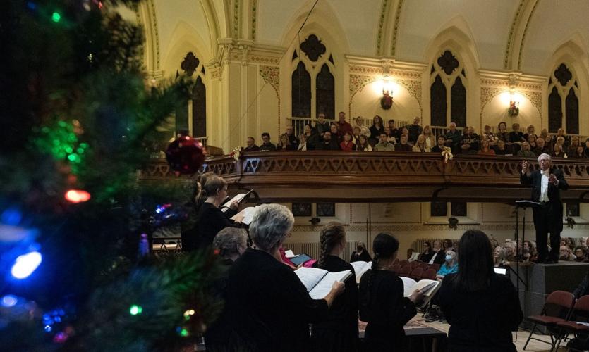 Syd Birrell takes his final bow with Peterborough Singers