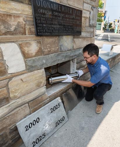 25-year-old time capsule opened in Millennium Park