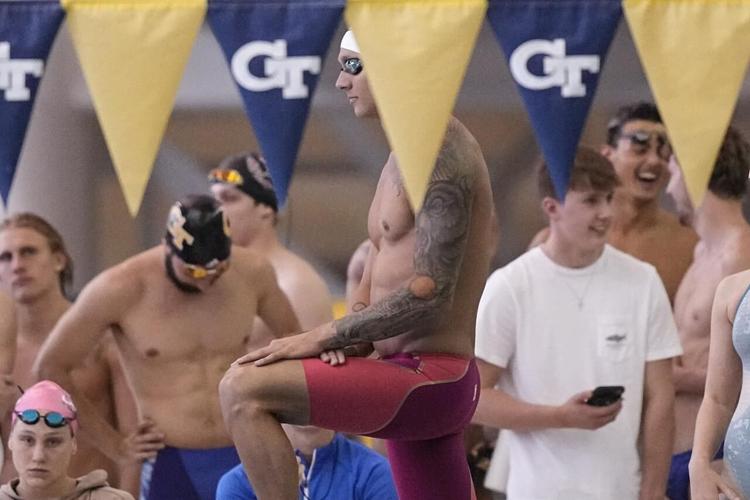 Olympic star Caeleb Dressel returns to pool in Atlanta, first meet in ...