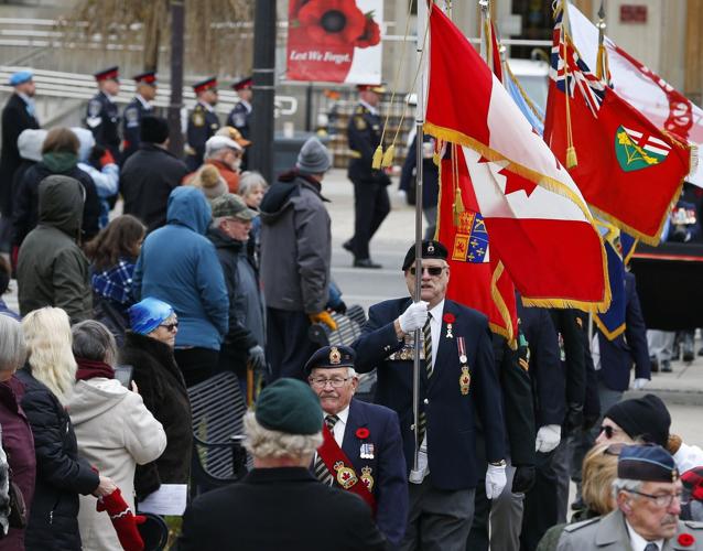 Peterborough pays tribute on Remembrance Day