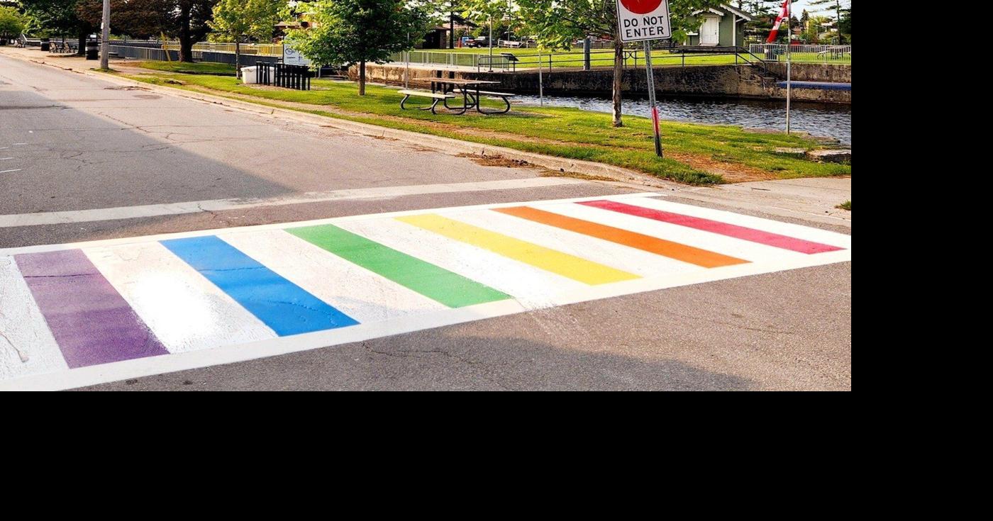 Kawartha Lakes unveils first Pride-themed crosswalk