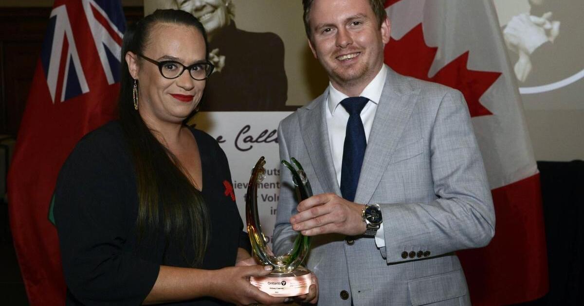 Peterborough’s Brittany Cameron receives June Callwood award for her ...