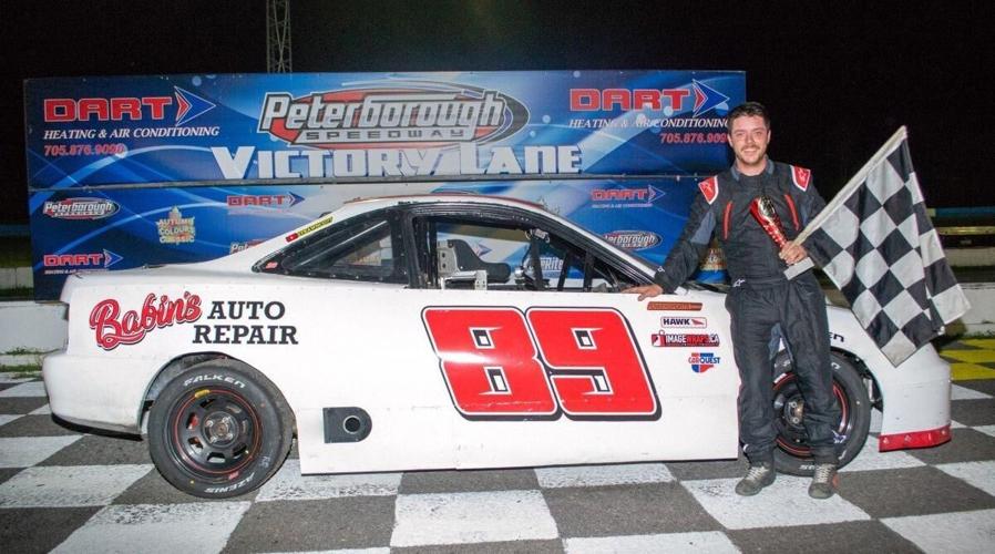 Mercury soars and racing roars at Peterborough Speedway