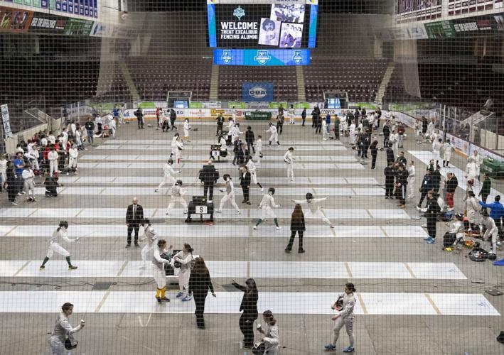 Top women fencers compete in university championships