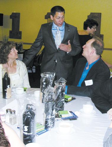 Jamie Schmale shares hopes for riding’s economic future