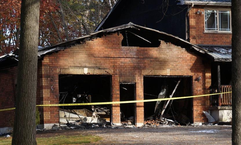 Fire destroys home near Pontypool
