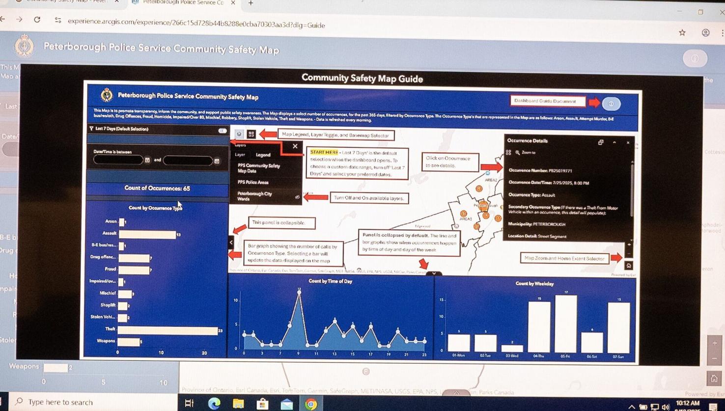 Peterborough police launch community safety map