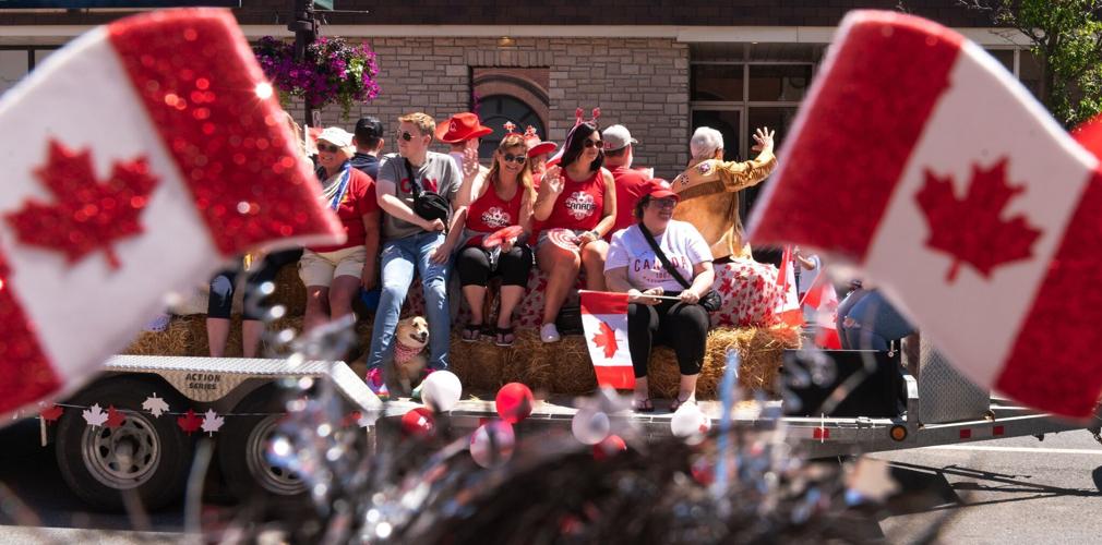 Canada’s birthday celebrated with a parade in downtown