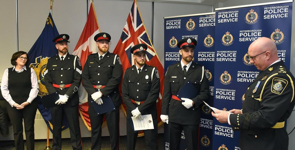 Commendations for four city police officers