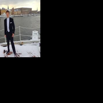 Science wonder boy Adam Noble back from Nobels in Sweden