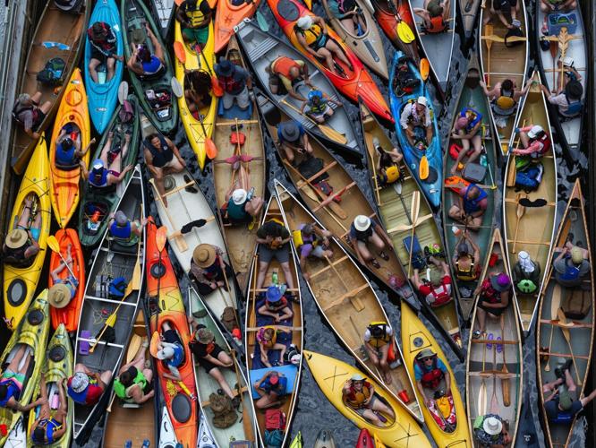 Parks Canada Lock & Paddle event at Peterborough Lift Lock