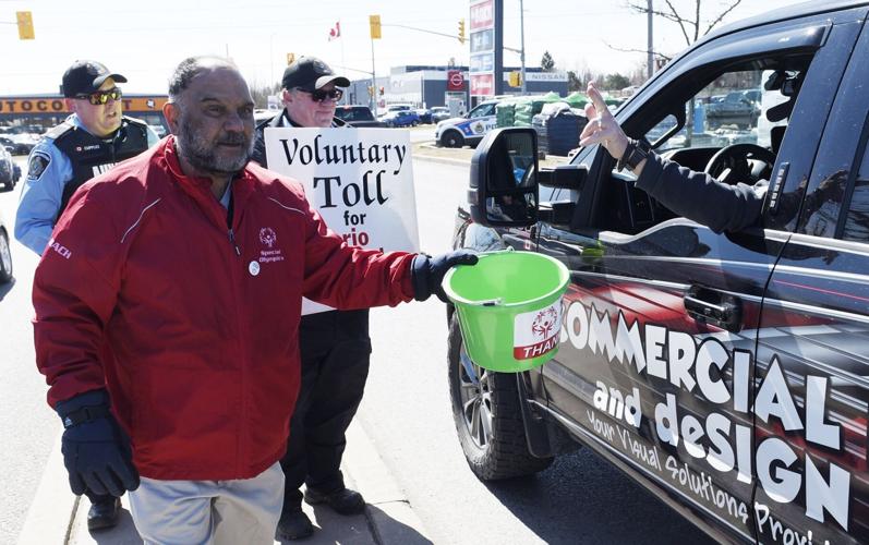 Toll donations collected for Special Olympics