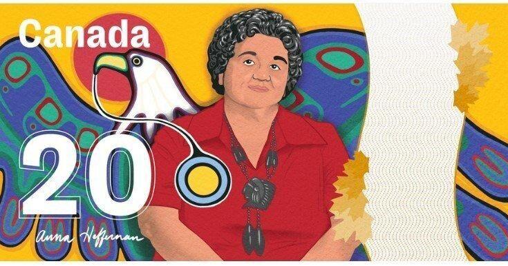 Curve Lake First Nation Chief Elsie Knott featured on proposed $20 bill
