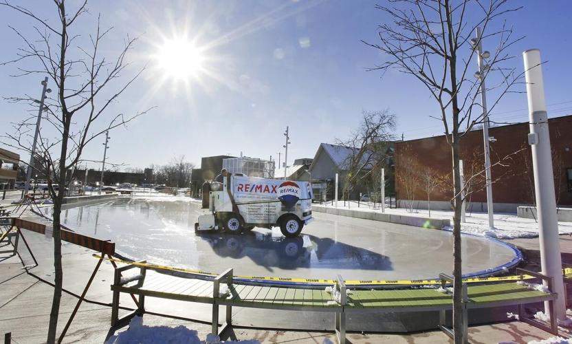 Photos: Zamboni preparing the ice at new Quaker Foods City Square in ...