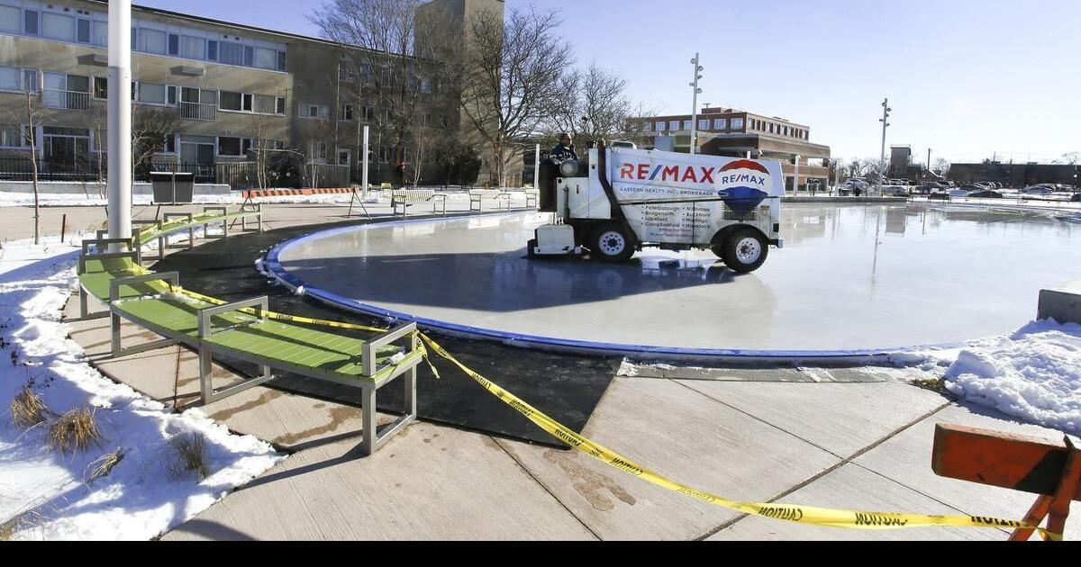 Photos: Zamboni preparing the ice at new Quaker Foods City Square in ...