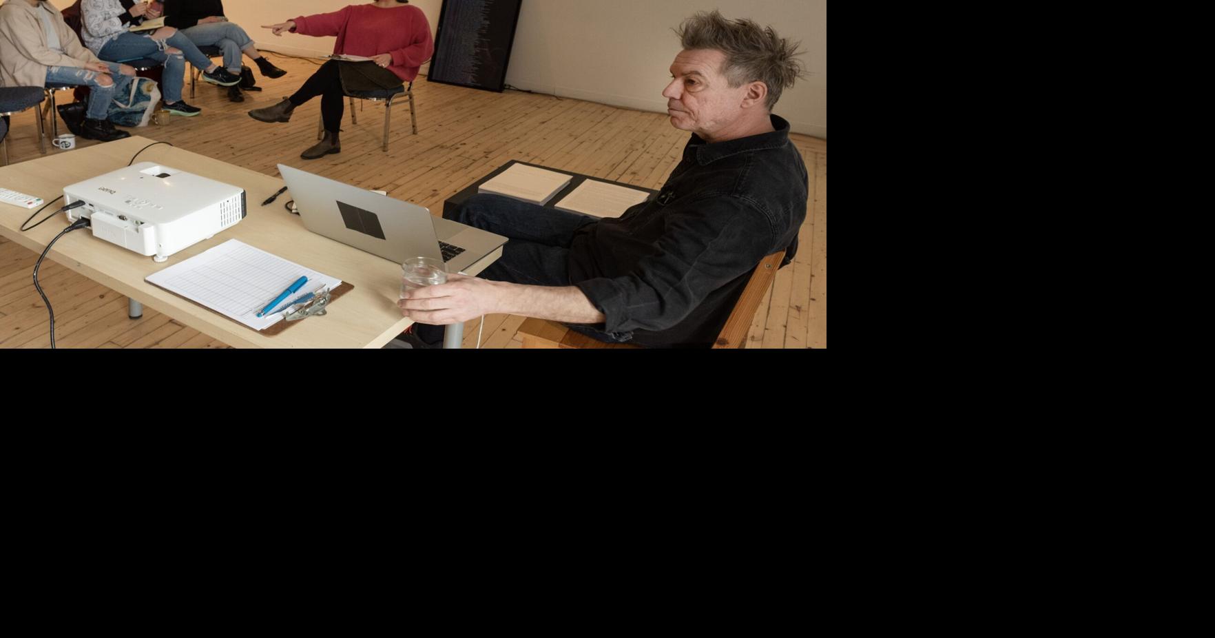 Immersive sound installation created by seismic activity