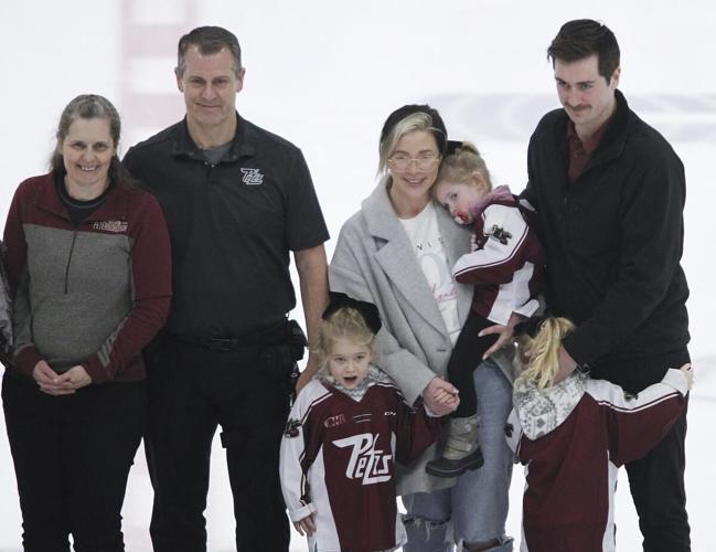 Photos: Peterborough Petes honour trainer Brian Miller on his 2,000th ...