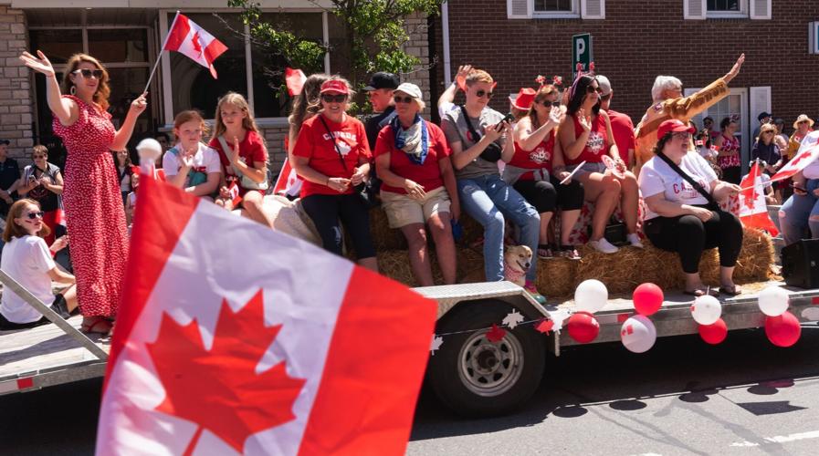 Canada’s birthday celebrated with a parade in downtown