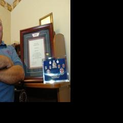 Retired police officer recognized for dedication to officers' working ...