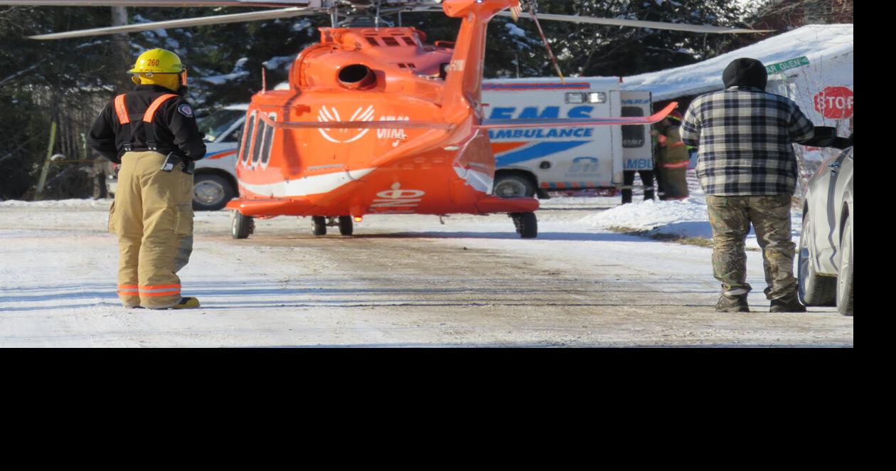 Man airlifted to hospital after fall from tree