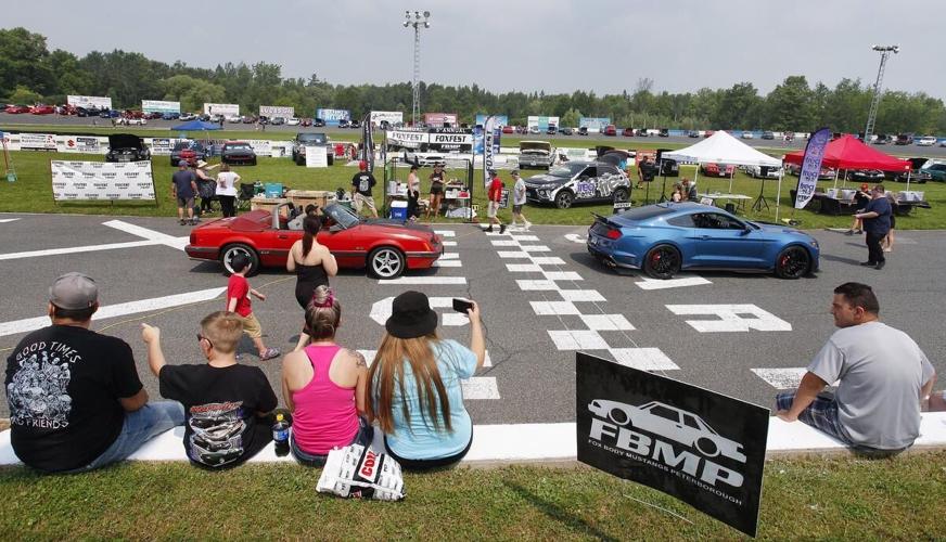 Photos: Mustang fans gather at Peterborough Speedway