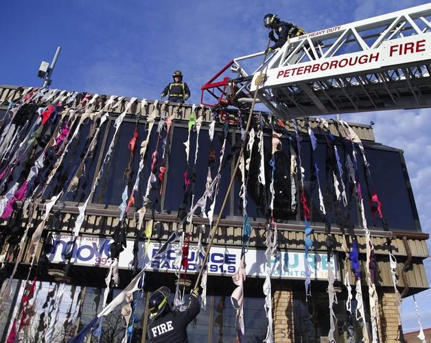 Photos: Bras Around the Building campaign in Peterborough raises ...