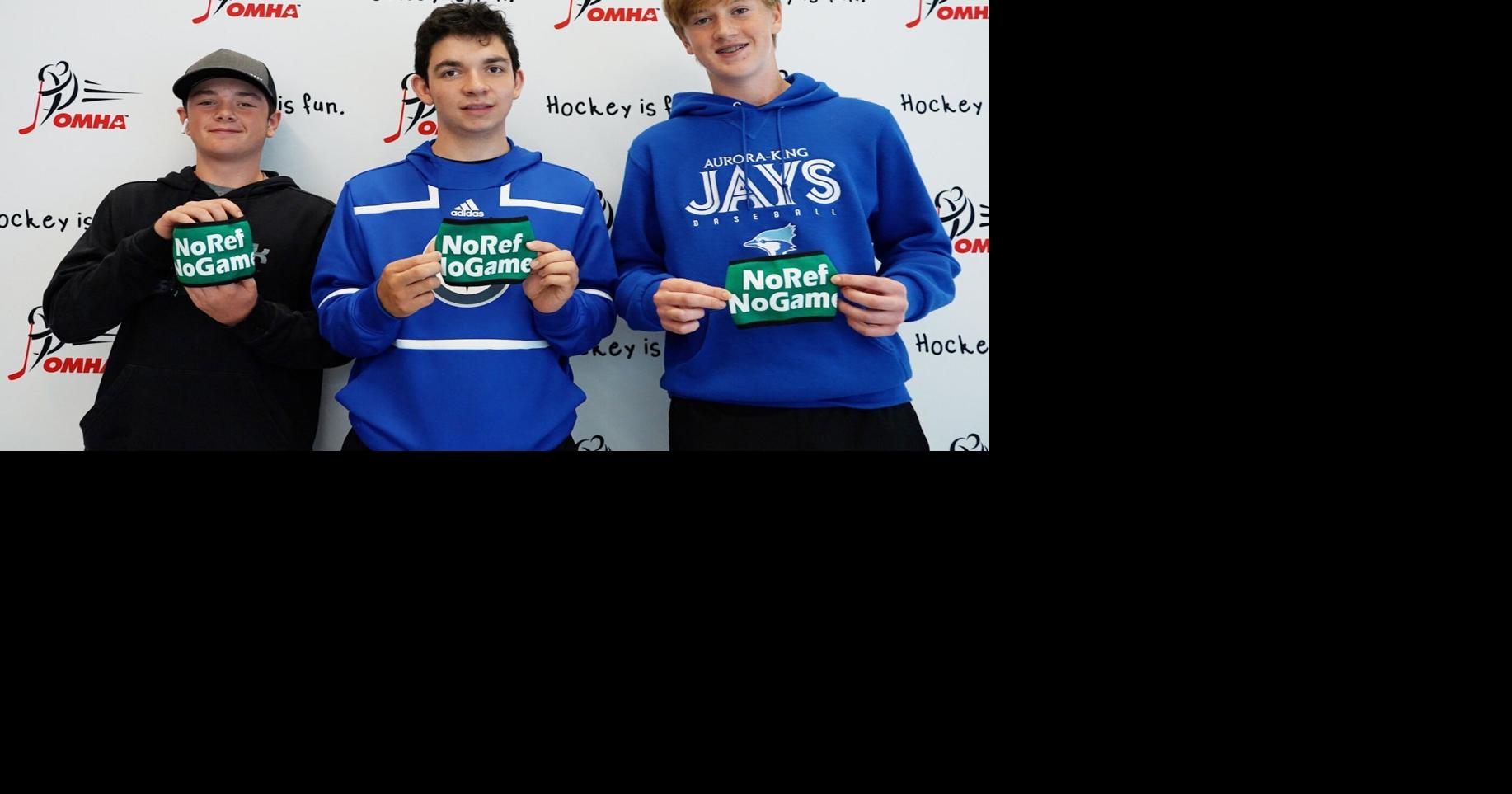 Young refs to start wearing green arm bands